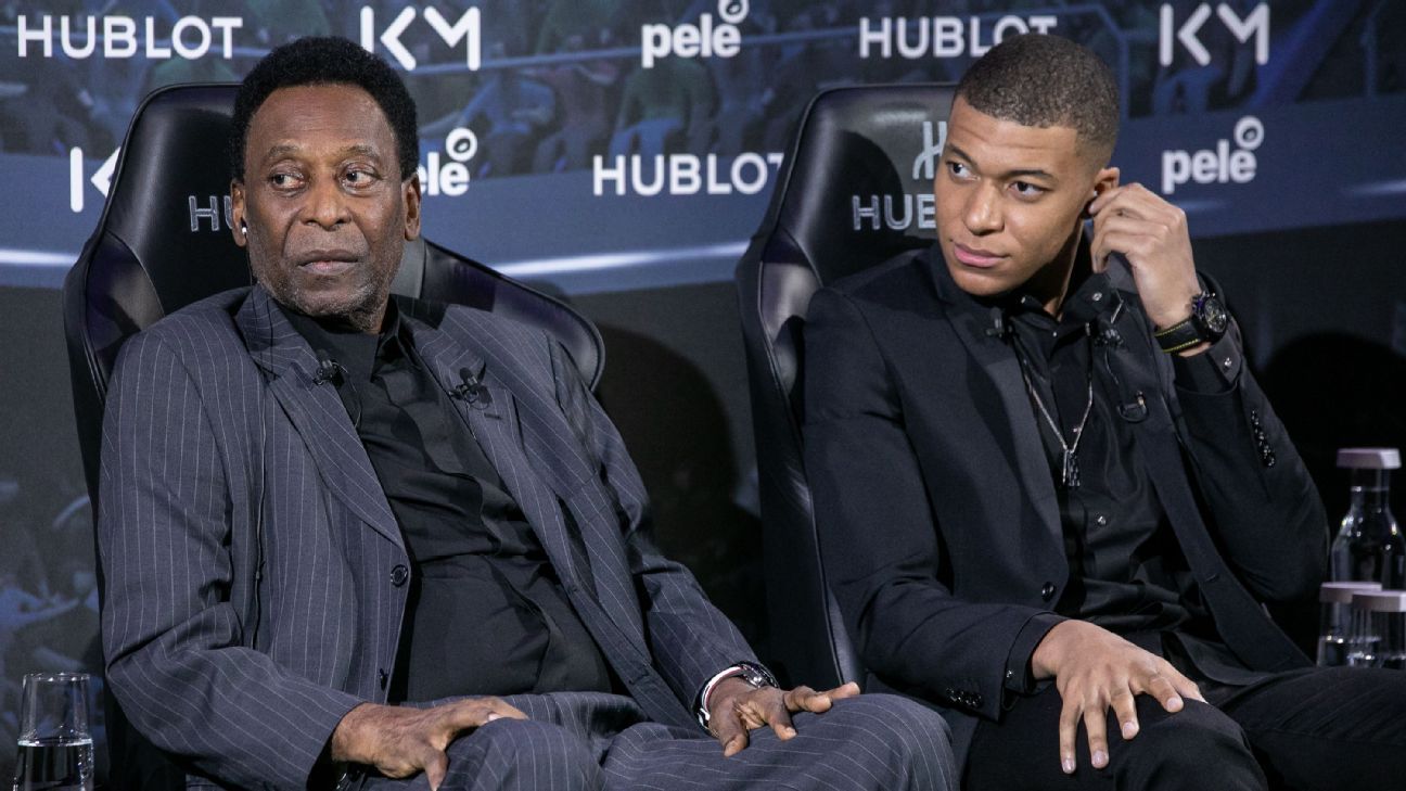 Pele says Kylian Mbappe can become world's best at Paris Saint-Germain ...