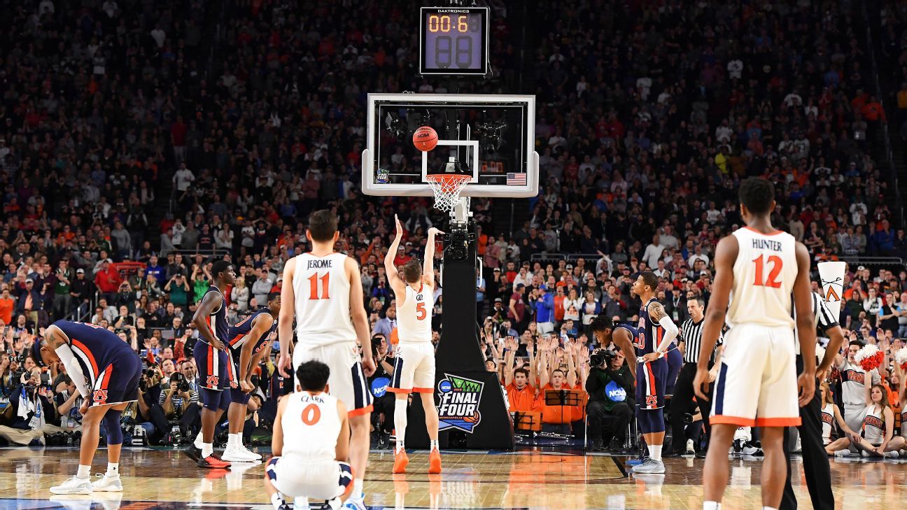 Controversy? Yes. But Kyle Guy still had to hit the free throws - ESPN