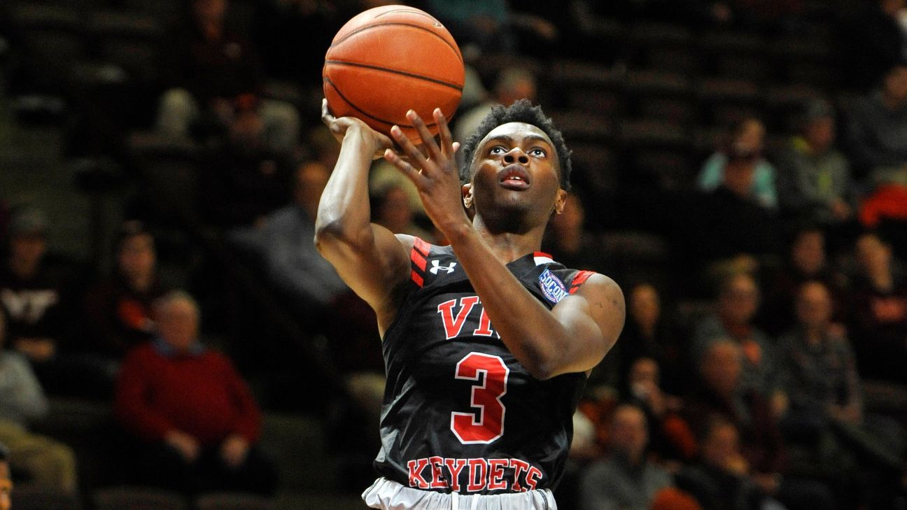 VMI's high-scoring Parham transfers to Ga. Tech - ESPN