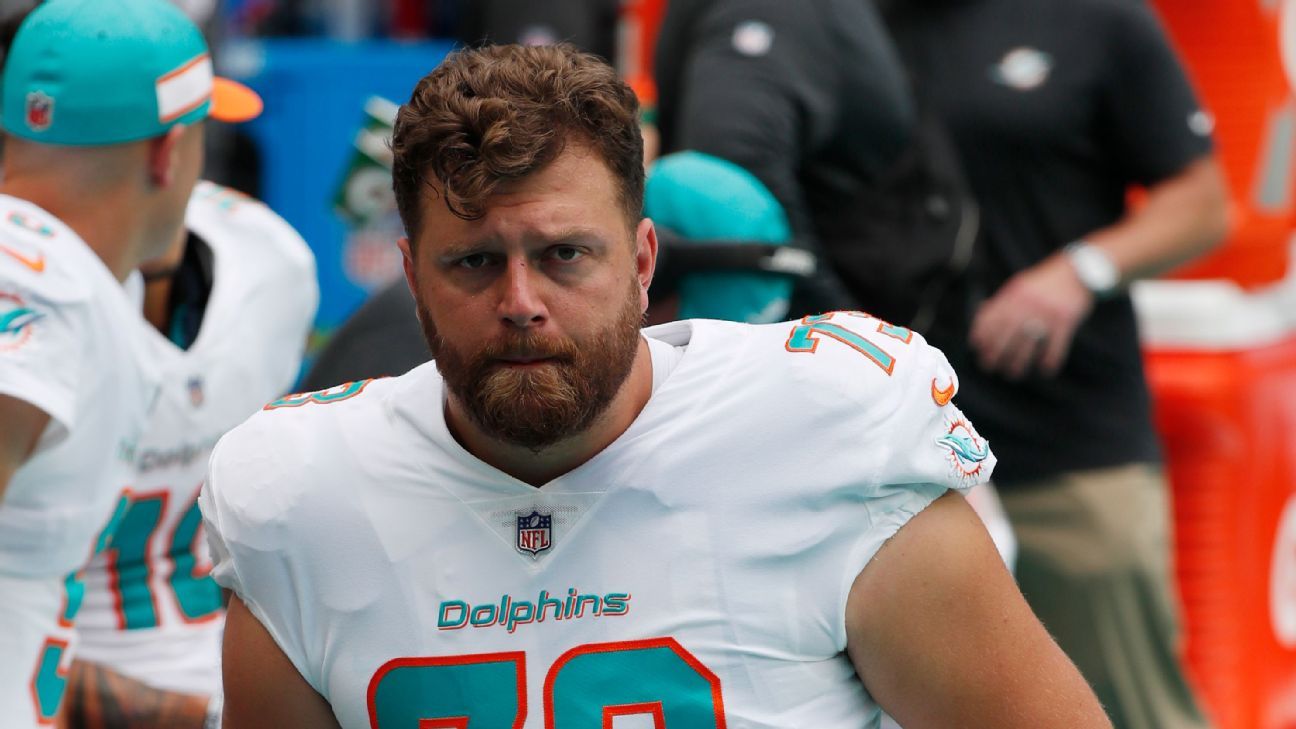 San Francisco 49ers suman al liniero ofensivo Wesley Johnson - ESPN