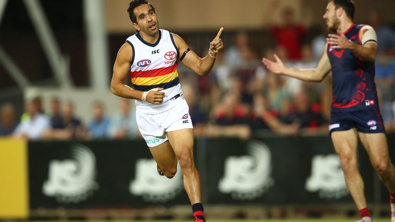 Adelaide Crows win thriller against Melbourne in Darwin - ESPN