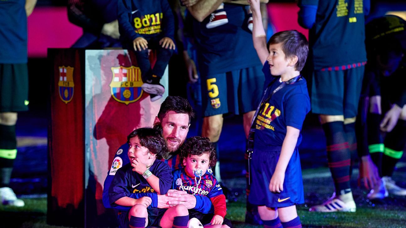 Mateo, hijo de Messi, es "hincha" del Liverpool, Valencia y Madrid - ESPN