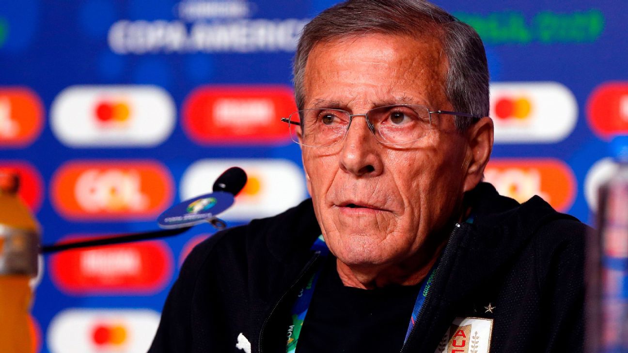 Copa América: Tabárez, técnico do Uruguai, faz reflexões em coletiva e ...