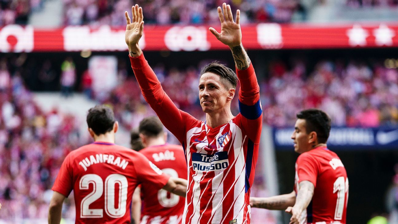 Ídolo do Atlético de Madrid e campeão da Copa do Mundo, Fernando Torres ...