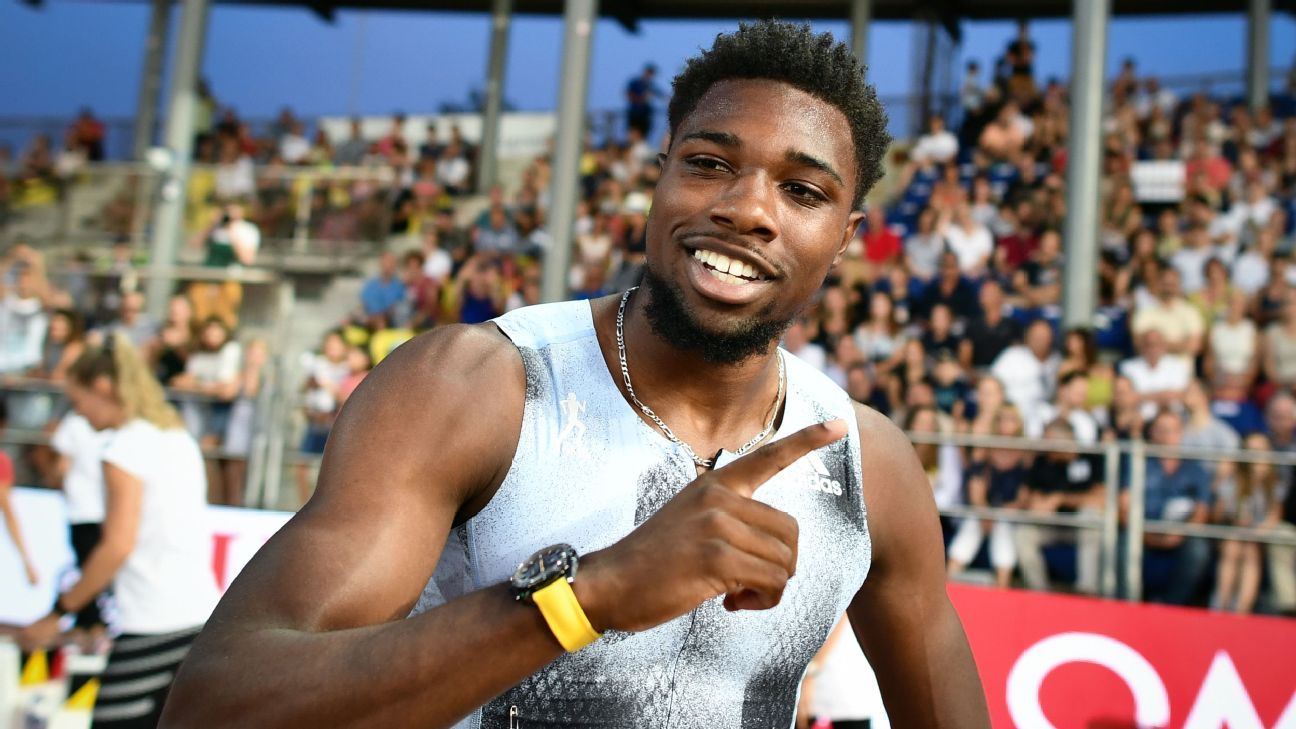 Lyles runs fourth-best time ever in 200 meters - ESPN