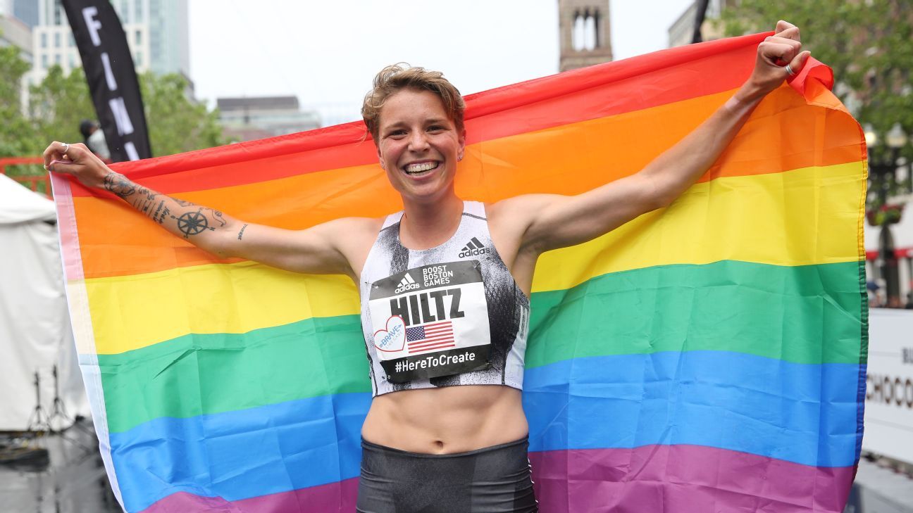 For pro runner and Olympic hopeful Nikki Hiltz, Pride Month is a year ...
