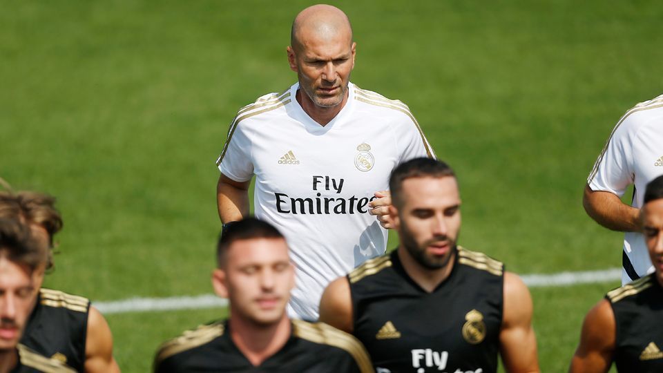 Zidane detalha volta aos treinos do Real Madrid e elogia forma física ...