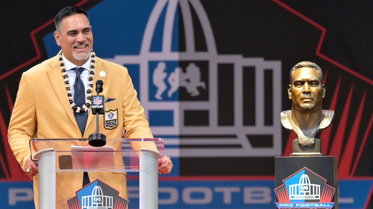 Kevin Mawae finalmente ingresó al Salón de la Fama - ESPN