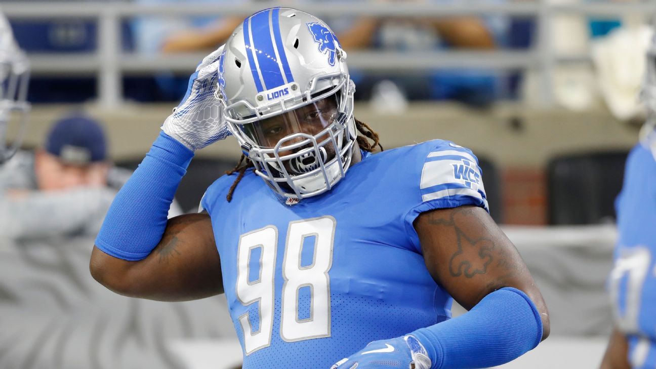 Detroit Lions extienden el contrato de Damon "Snacks" Harrison - ESPN