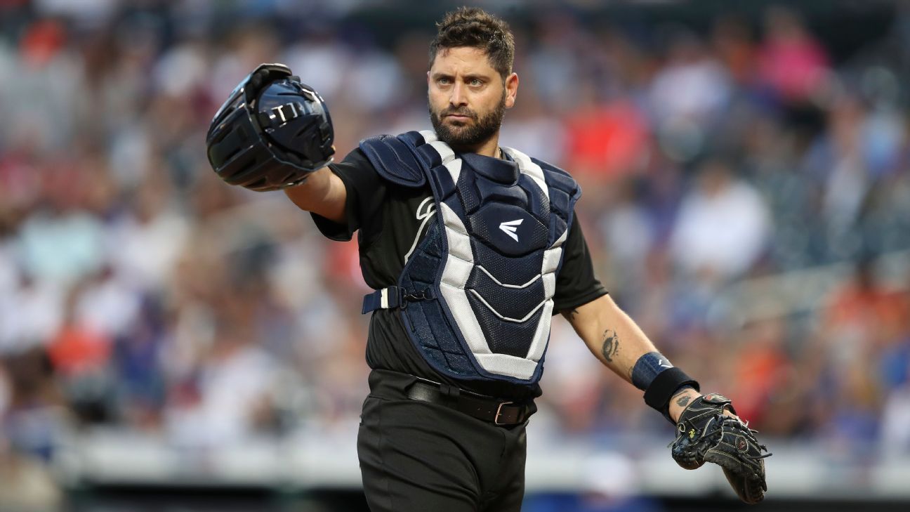 Atlanta Braves firman al catcher Francisco Cervelli - ESPN