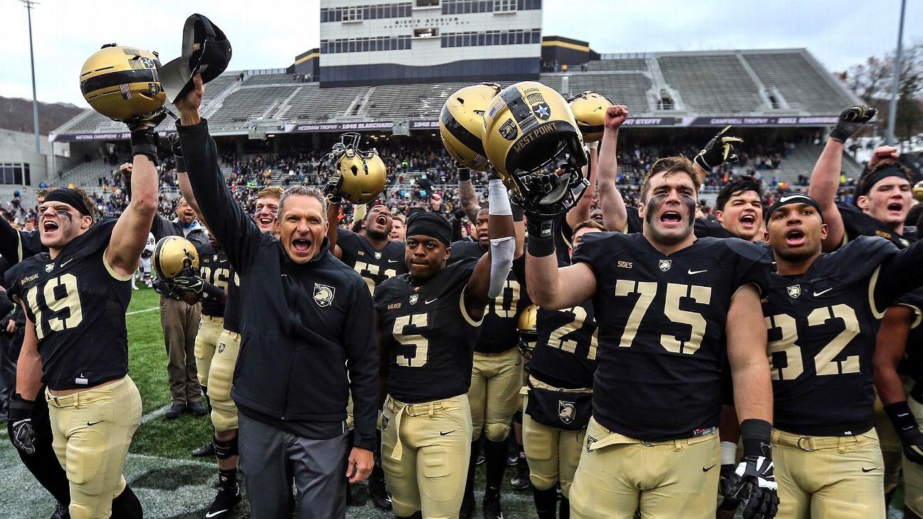 No. 23 Army gets first AP ranking since 1996, while top 6 unchanged - ESPN
