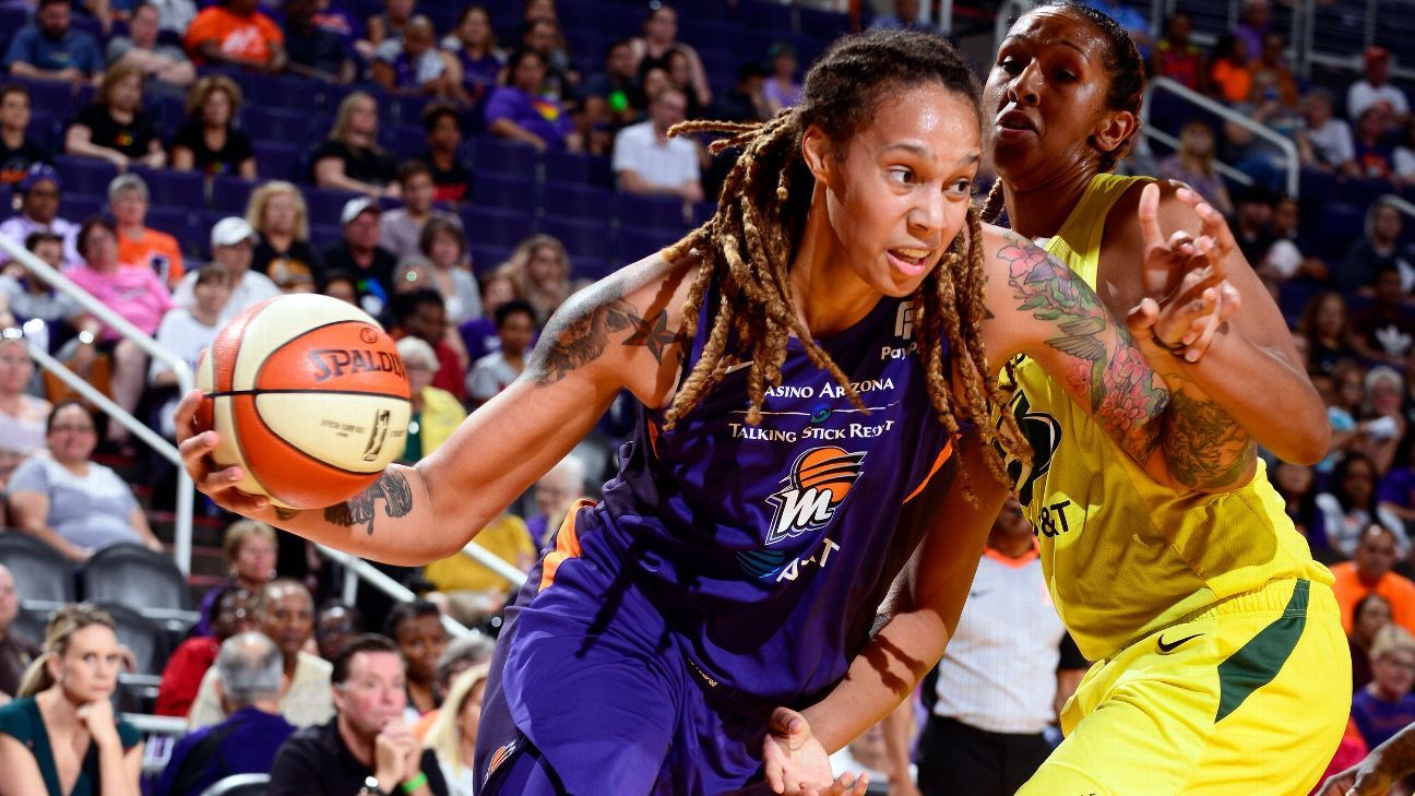 Griner limited by knee injury in Mercury loss - ESPN