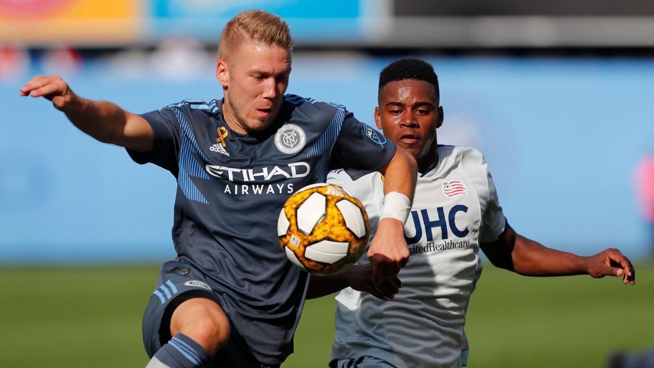 New York City FC vs. New England Revolution - Football Match Report ...