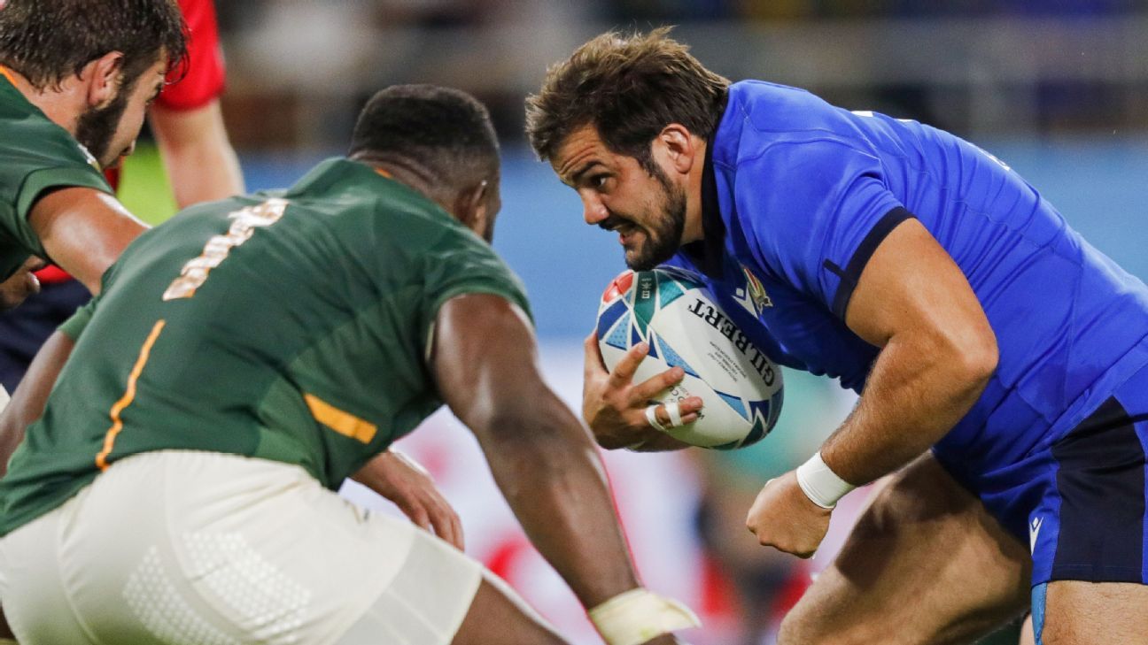 Italy's Quaglio cited for involvement in Vermeulen tackle - ESPN