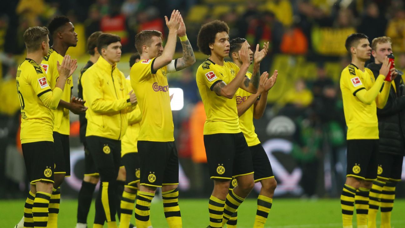 Borussia Dortmund vs. Borussia Monchengladbach - Football Match Report ...