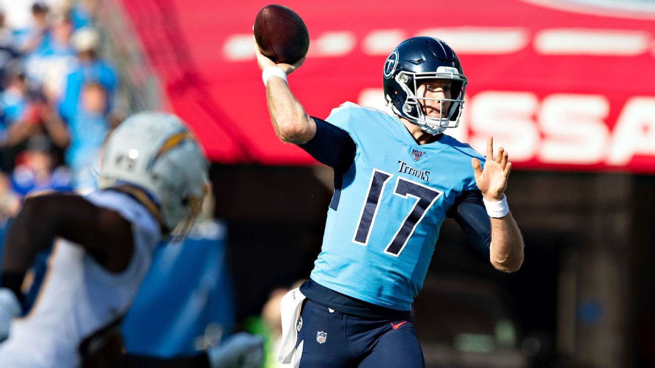 Titans' offense finds rhythm in victory with new starting QB Ryan ...