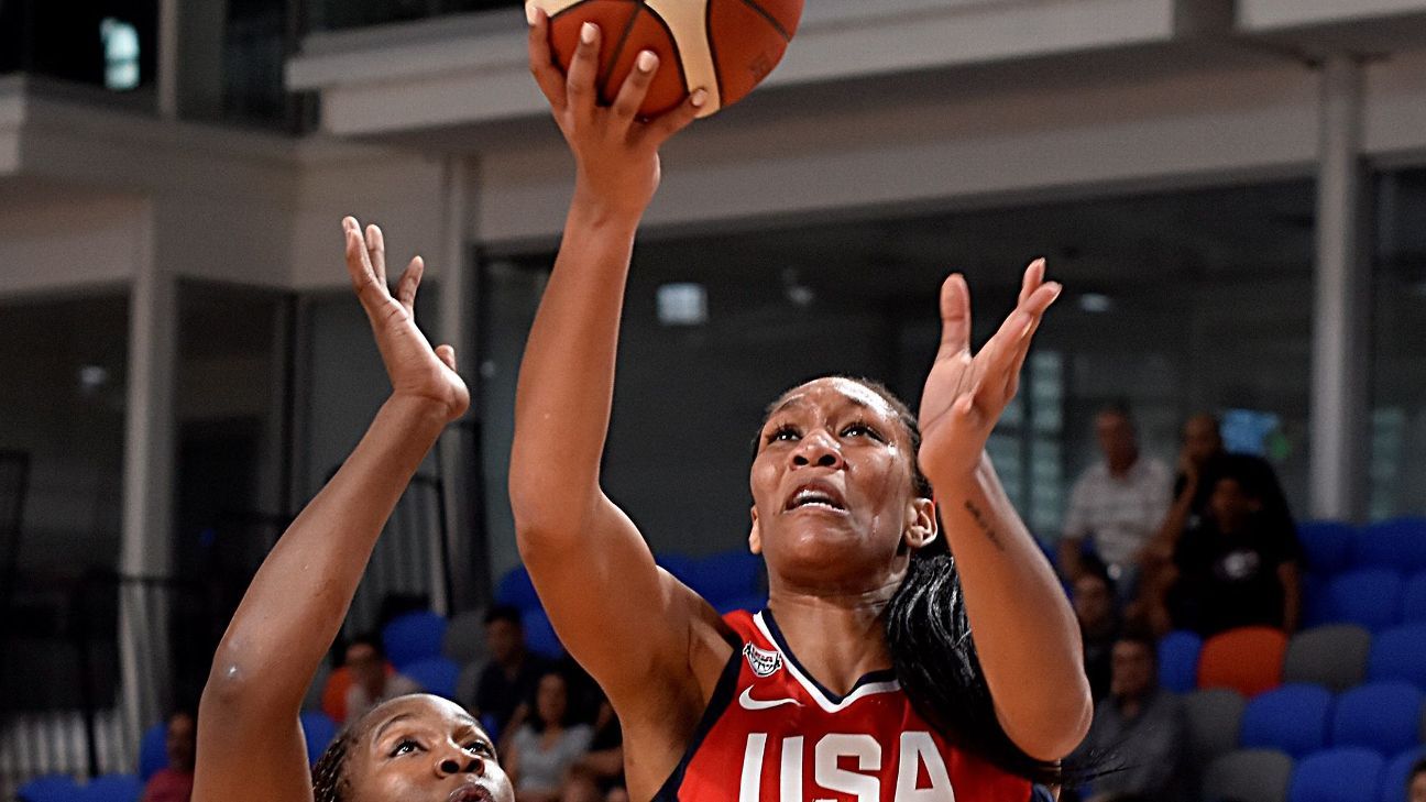U.S. women's hoops team finishes Olympic pre-qualifying tourney 3-0 - ESPN
