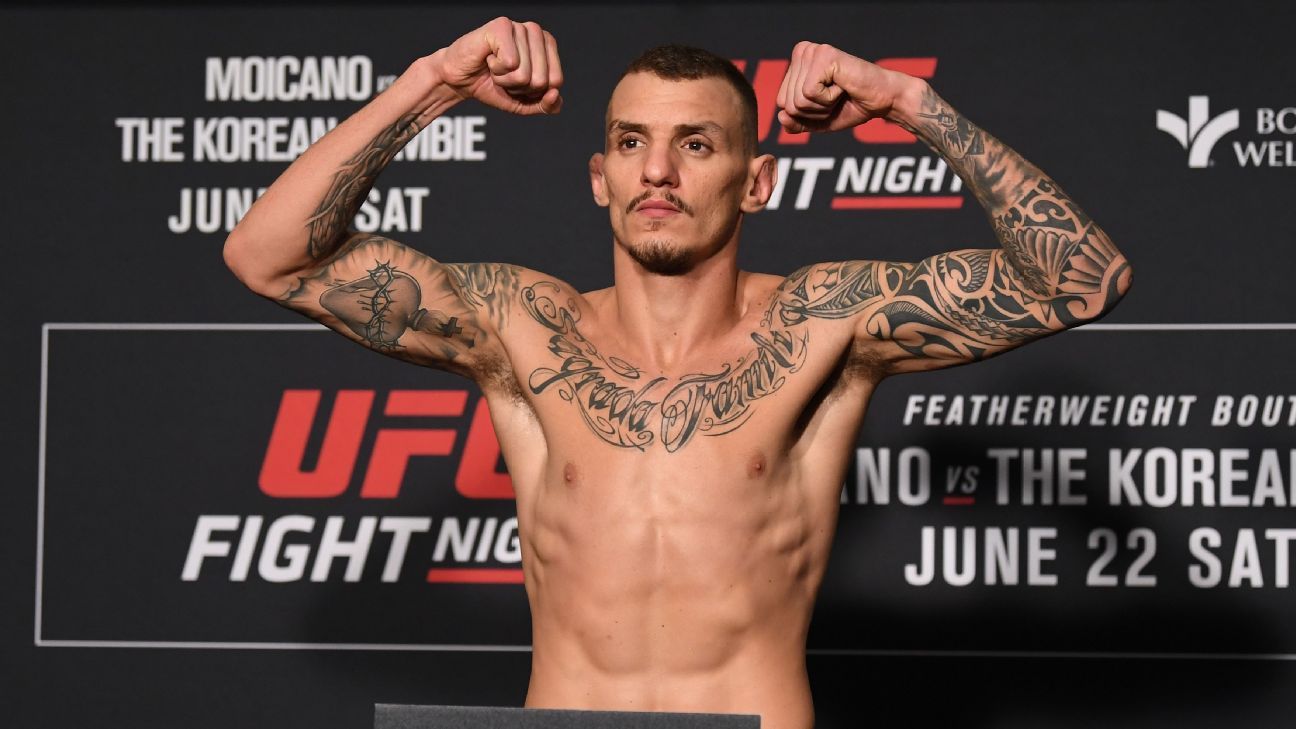 Renato Moicano traça meta para disputar título do peso-leve no UFC - ESPN