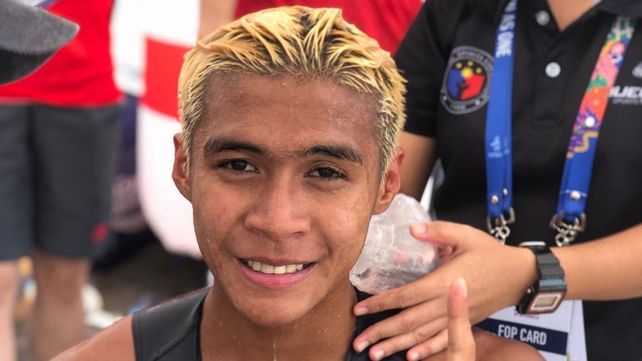 Modern pentathlete Comaling bounces back, grabs gold - ESPN