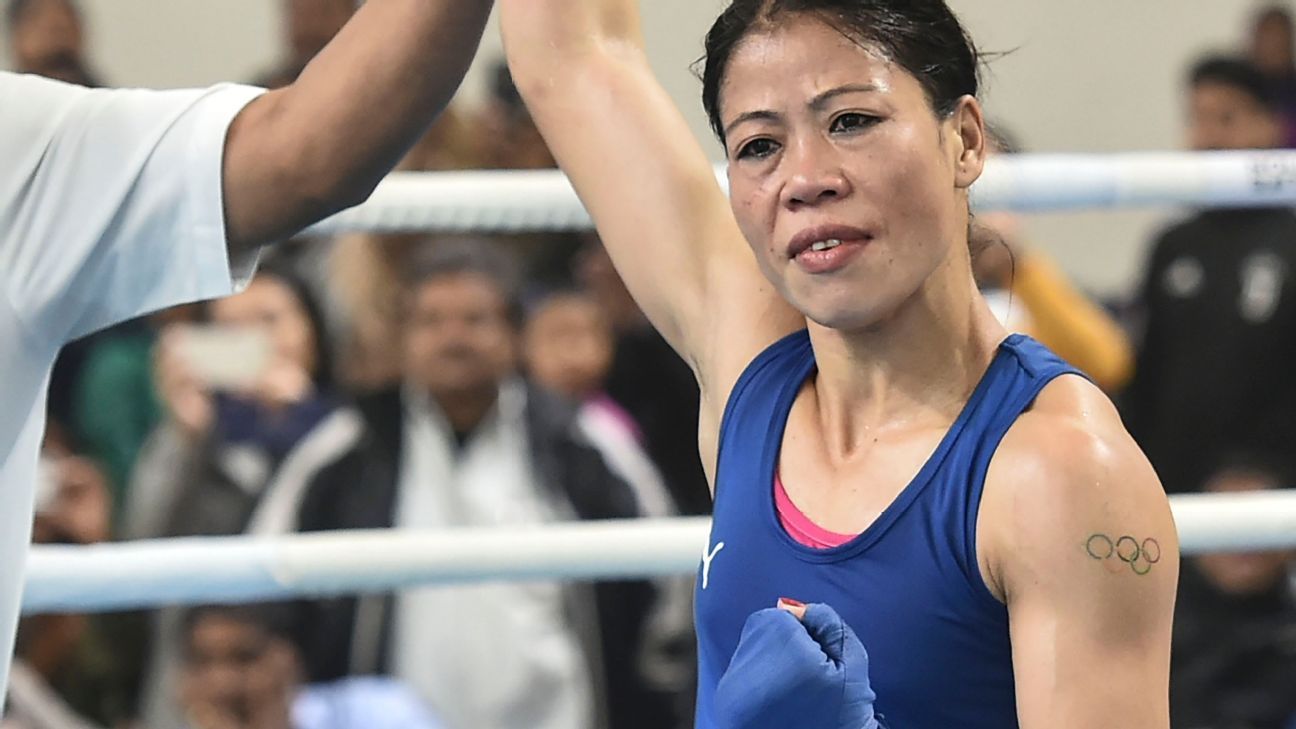 Tokyo 2020 Olympics: Mary Kom enters women's boxing 51kg pre-quarters ...