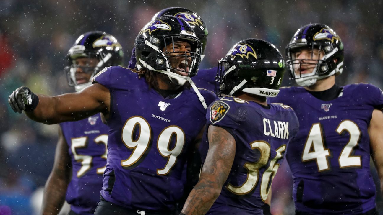 Ravens, con equipo completo ante Titans - ESPN