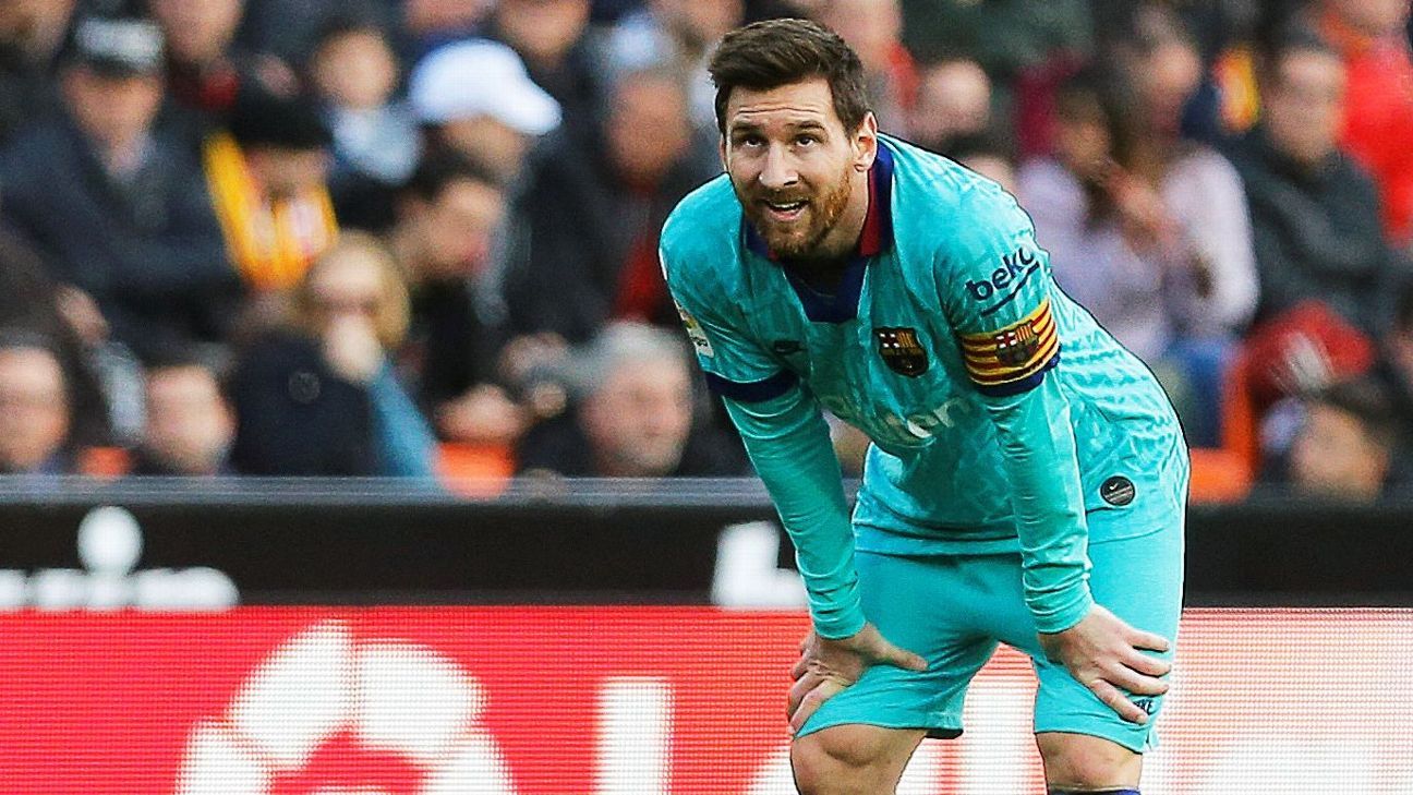 Messi tiró 11 veces al arco y en ninguna acertó - ESPN