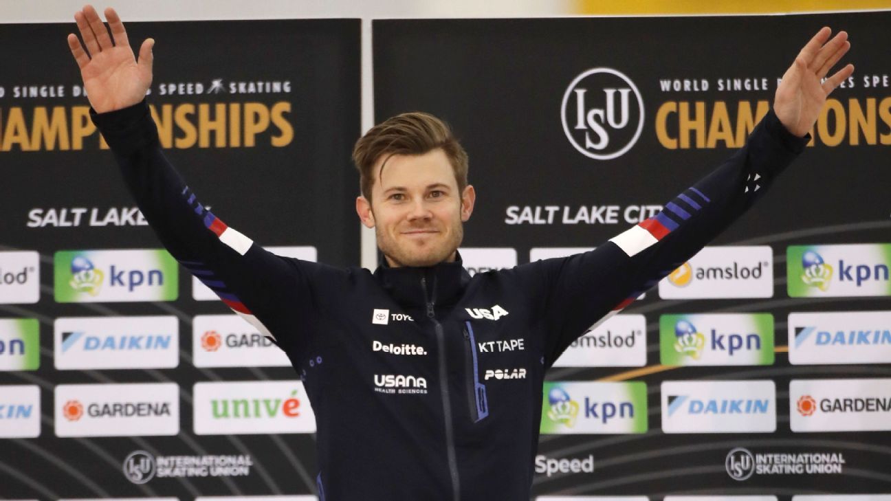 U.S. speedskater Joey Mantia earns bronze in 1,500m with personal best ...