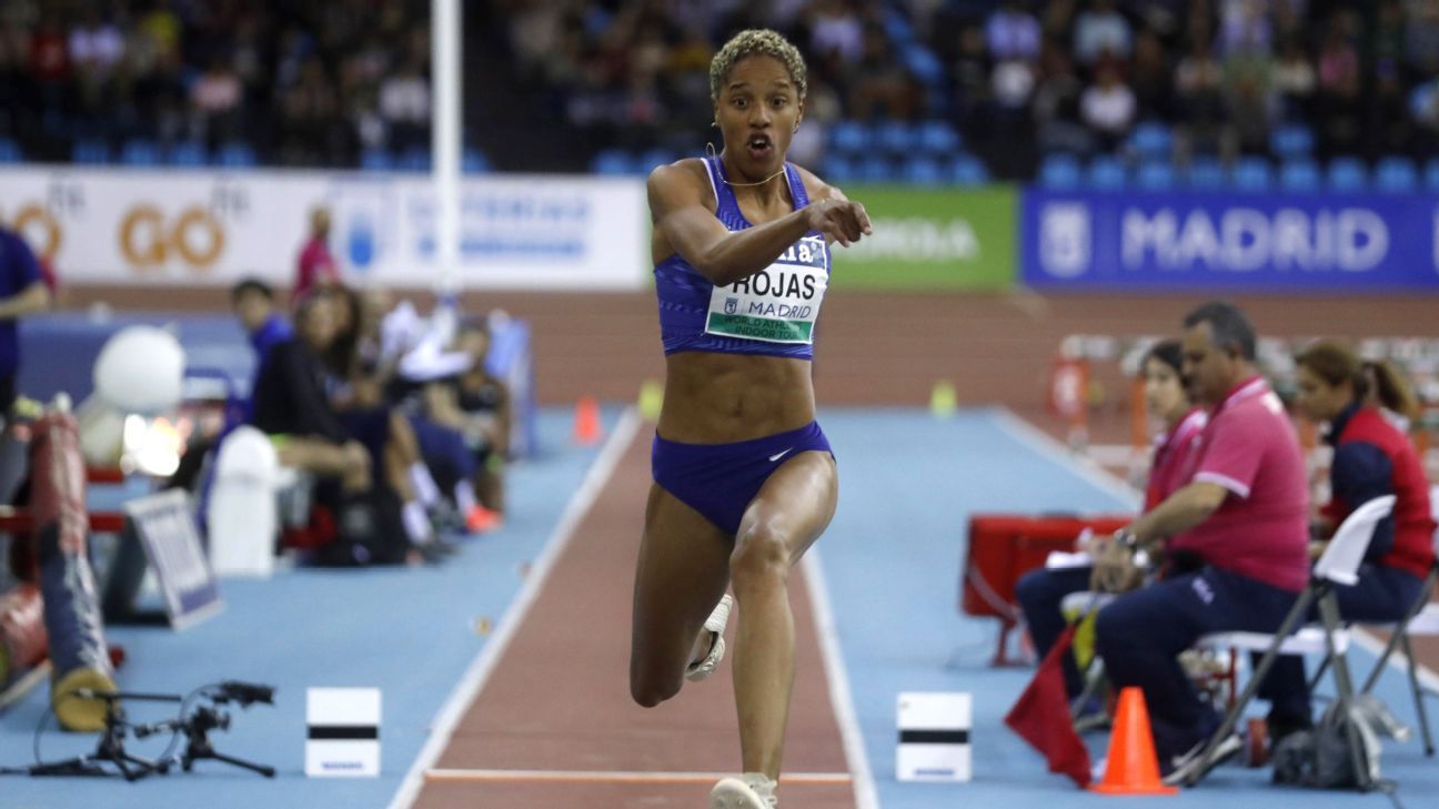 Yulimar Rojas breaks indoor triple jump world record - ESPN