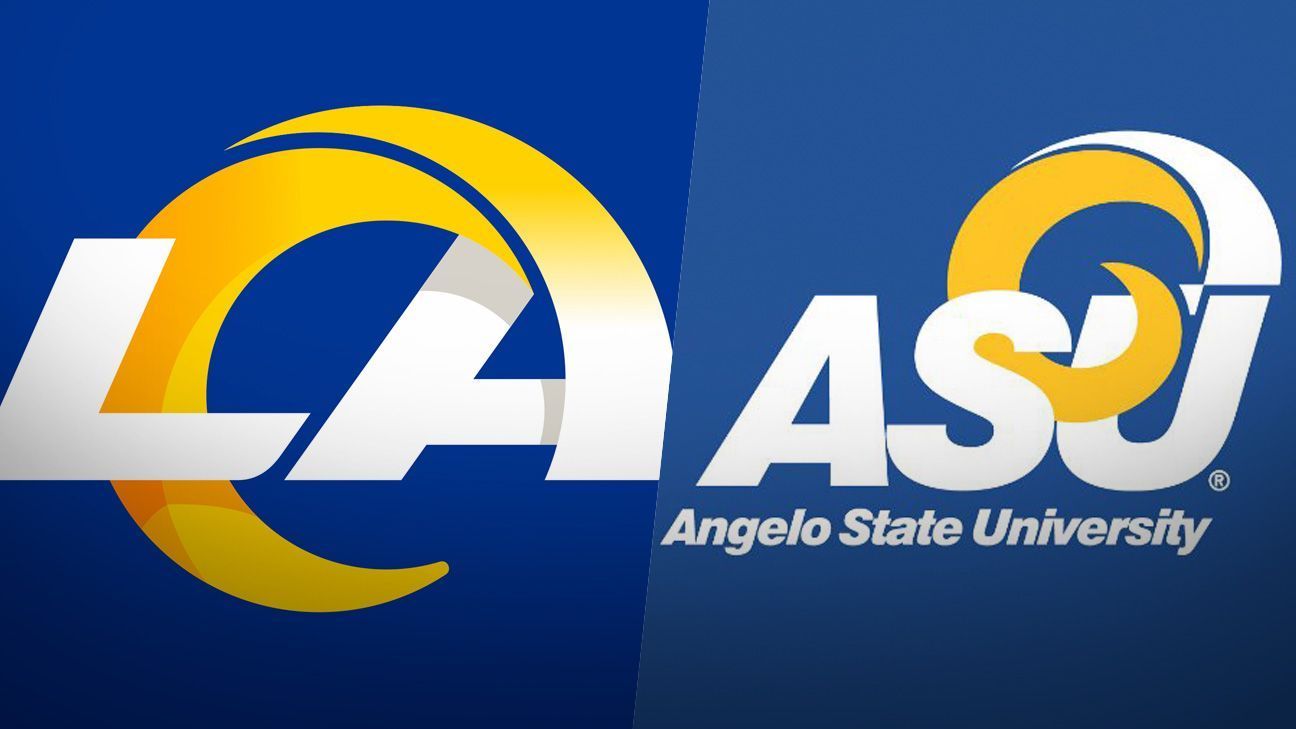 ¿Rams copiaron su nuevo logo a Angelo State University? - ESPN