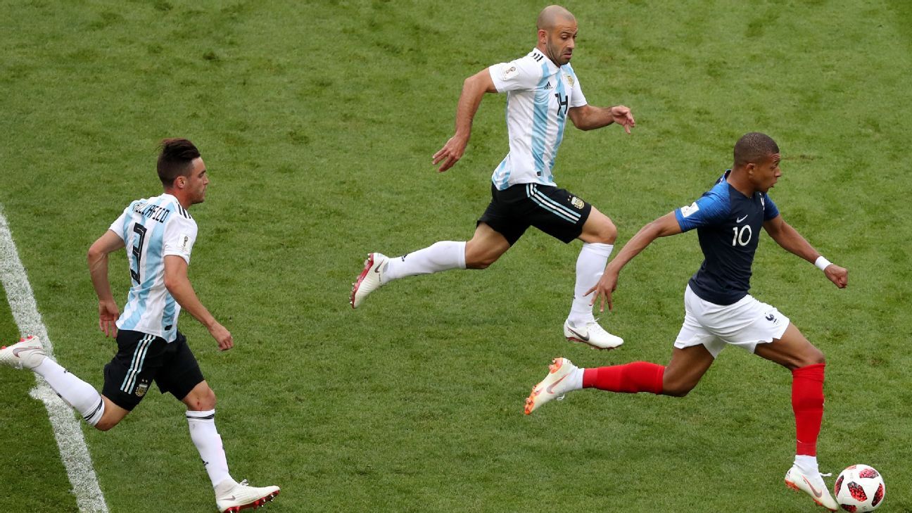 Mbappé, el futbolista más rápido - ESPN