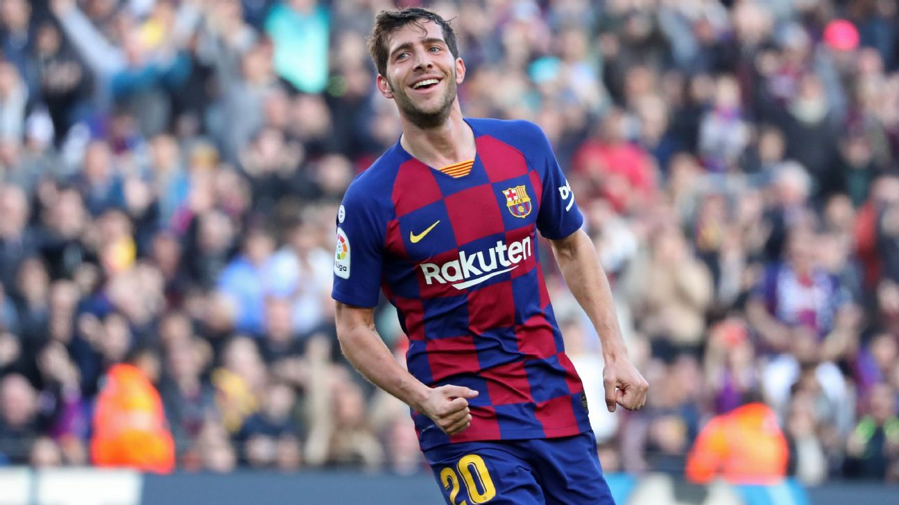 Barca's Roberto faces up to games without fans as Bundesliga resumes - ESPN