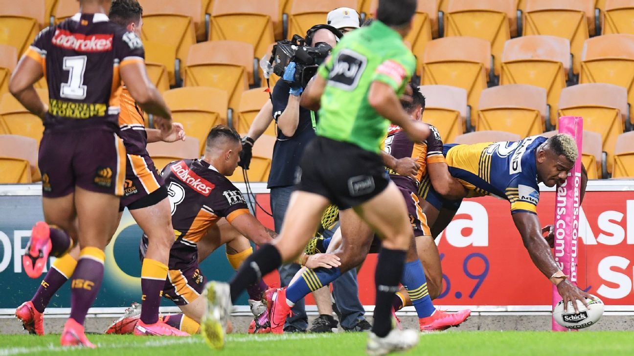 Eels climb mountain of possession to victory over Broncos - ESPN