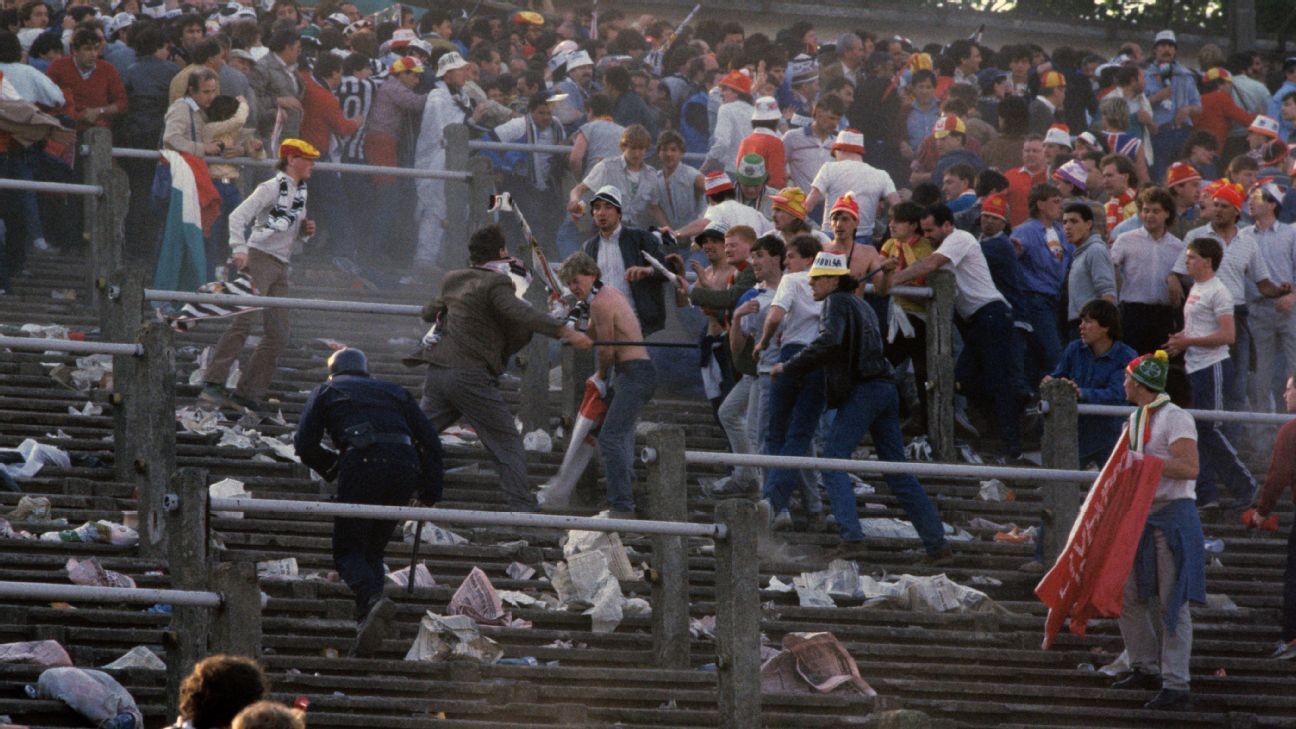 Relembre em 5 tópicos a Tragédia de Heysel, que completa 35 anos - ESPN