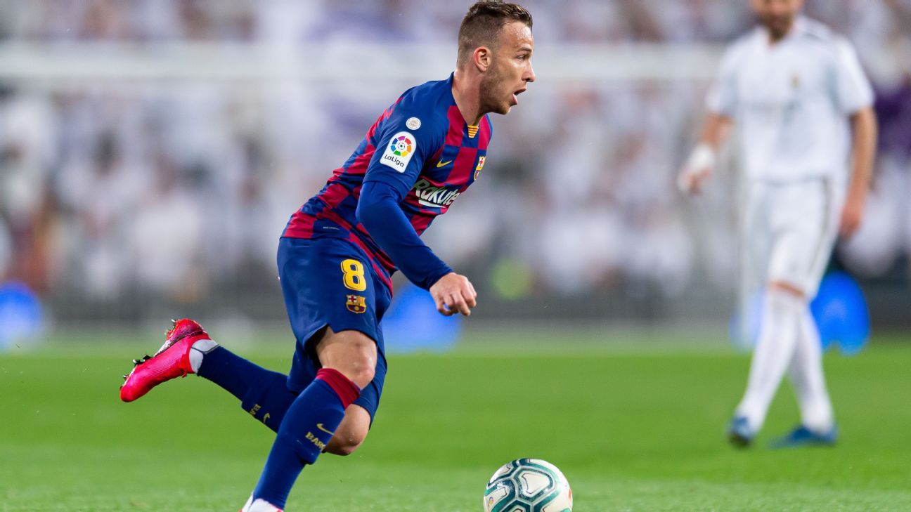 Arthur redobla esfuerzos para triunfar en el Barcelona - ESPN