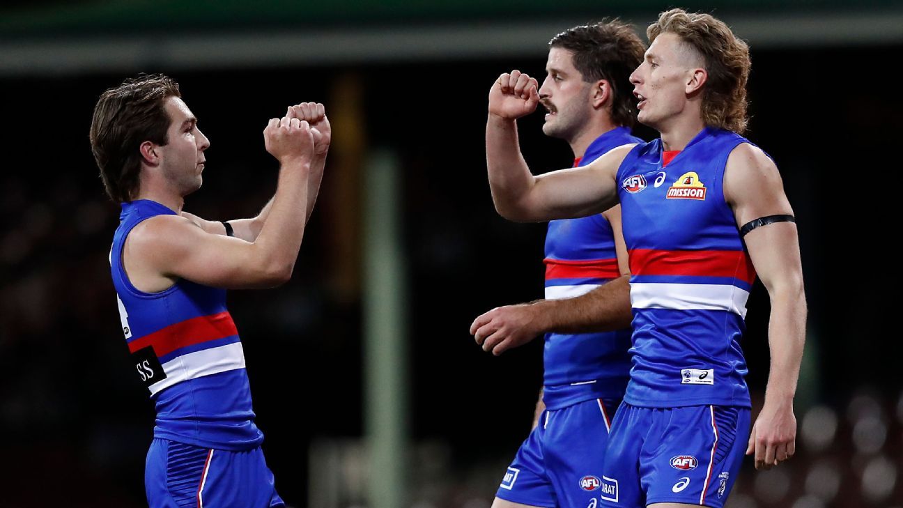 Dogs up for physical AFL final: Beveridge - ESPN