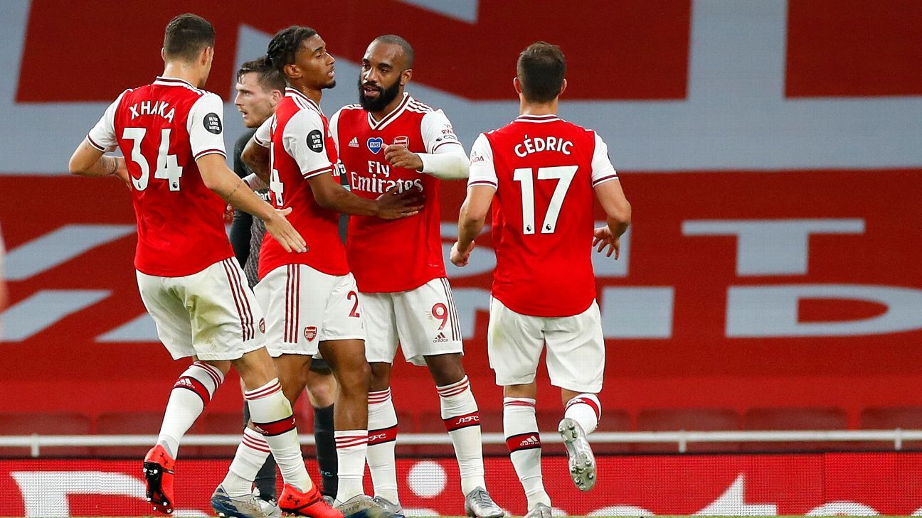 Arsenal attack revolves around Lacazette in 7/10 showing as Gunners ...