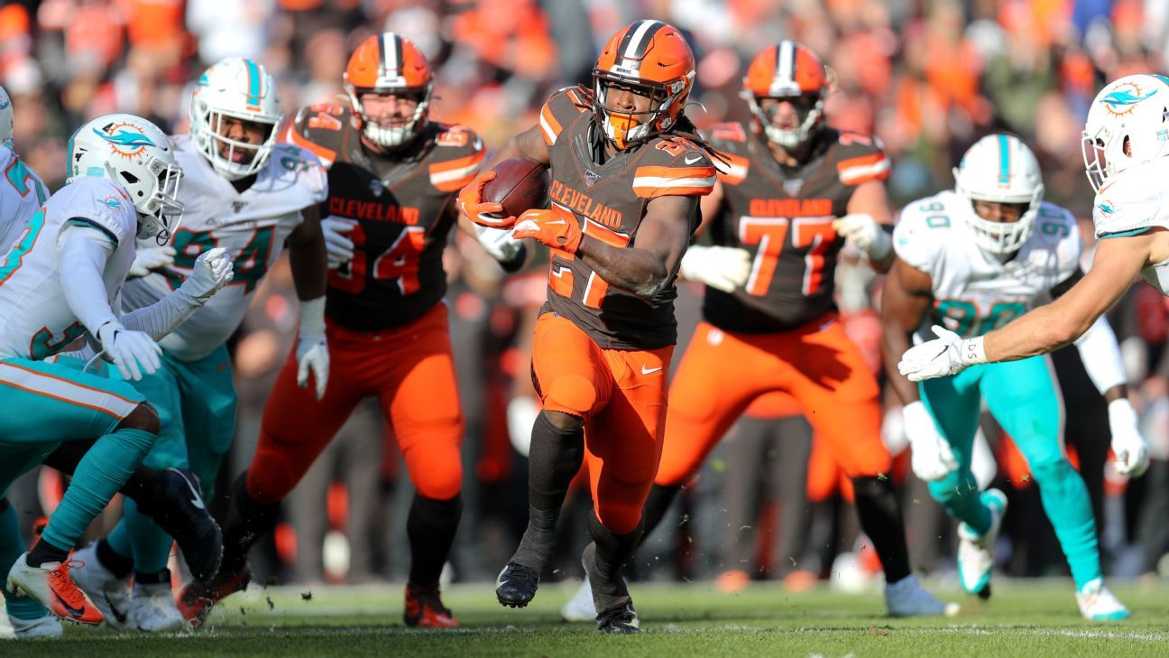 Fantasy football backup rankings: Kareem Hunt leads the way - ESPN