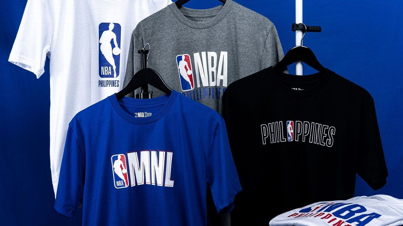 NBA's online store relaunched in PH - ESPN