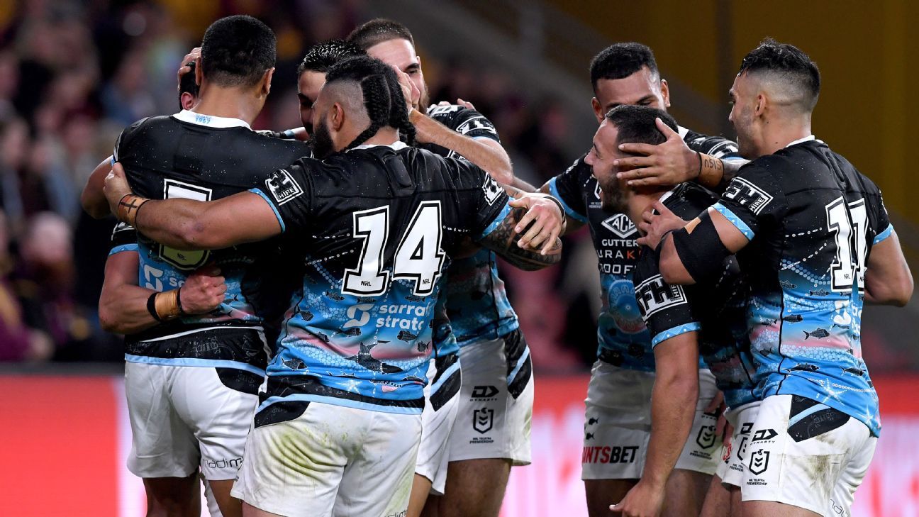 NRL: Cronulla strike late to break Brisbane hearts - ESPN