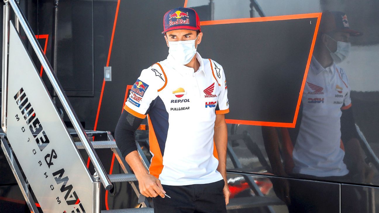 Marc Marquez has second operation to replace damaged plate - ESPN