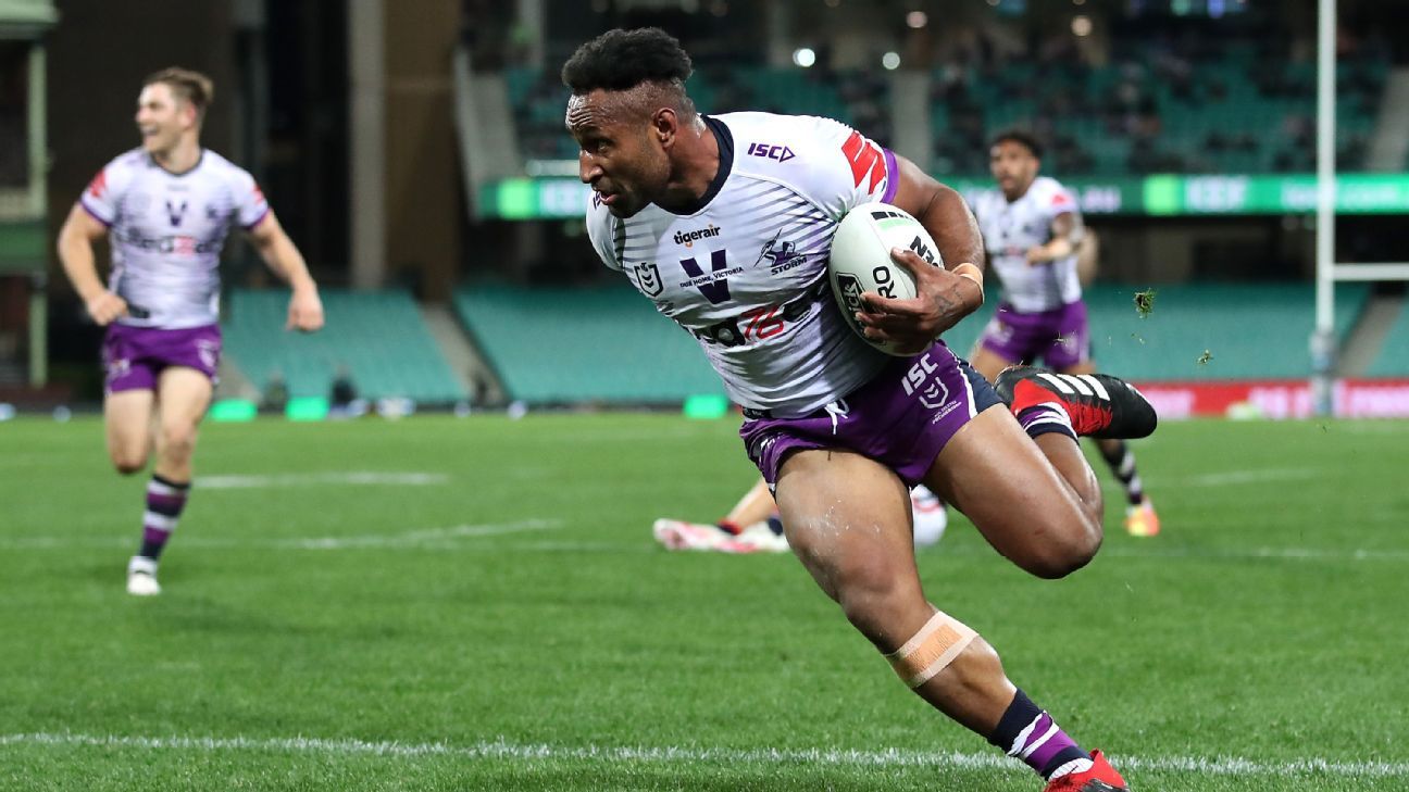 Melbourne Storm fire NRL message with Roosters thrashing