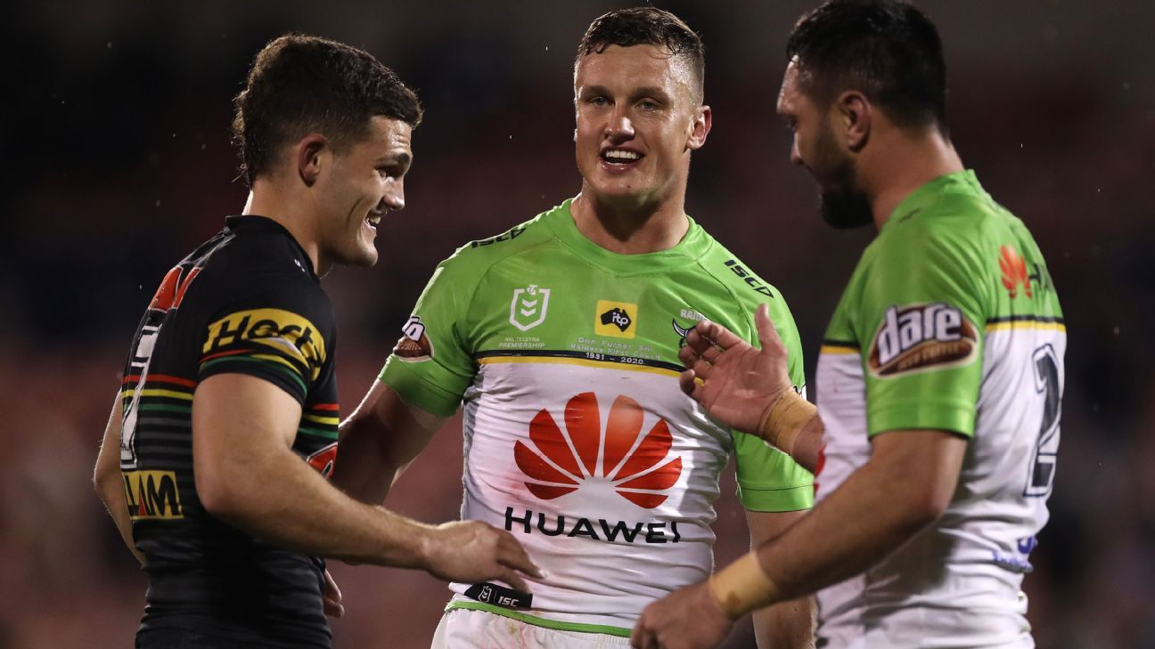 NRL 2020 Canberra Raiders' Jack Wighton wins Dally M Medal - ESPN