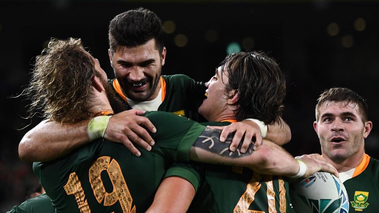 Damian de Allende prefiere a los Springboks en el Rugby Championship - ESPN