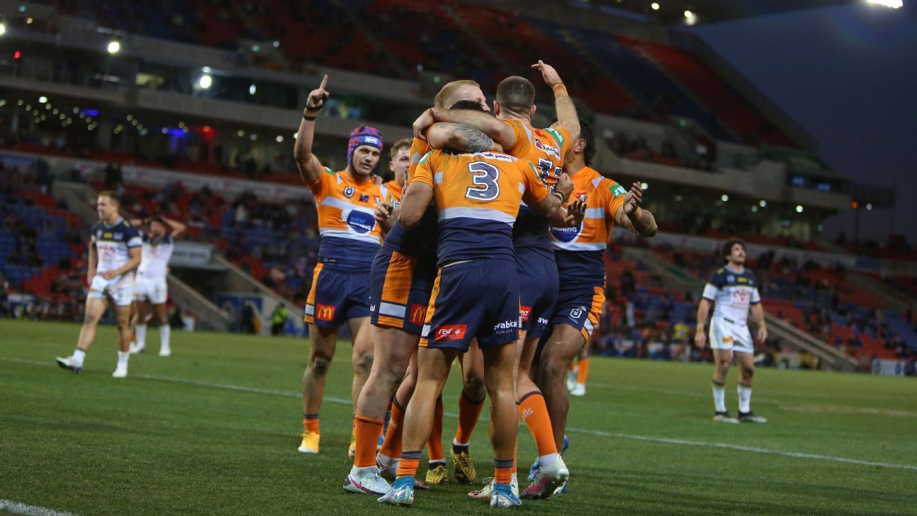NRL 2020 Round 15 Newcastle Knights win over North Queensland Cowboys ...