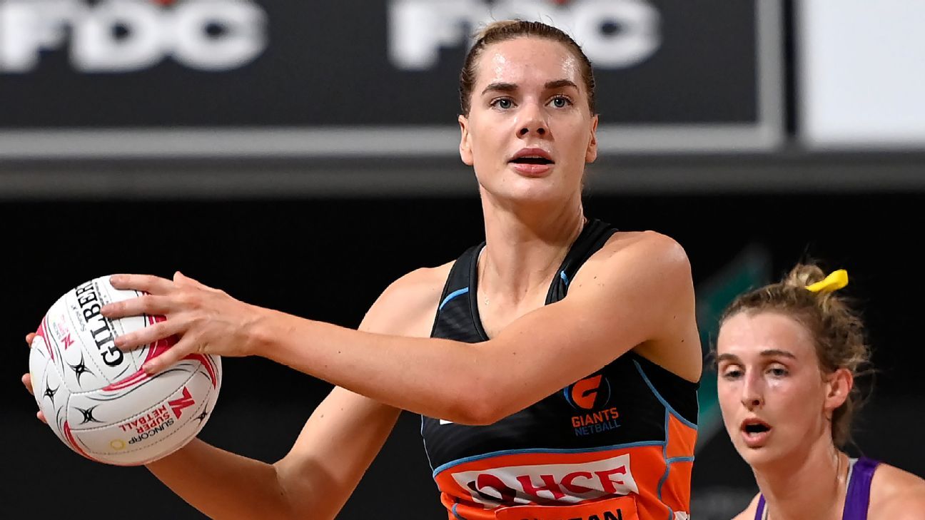 GWS Giants edge out Queensland Firebirds in Super Netball - ESPN