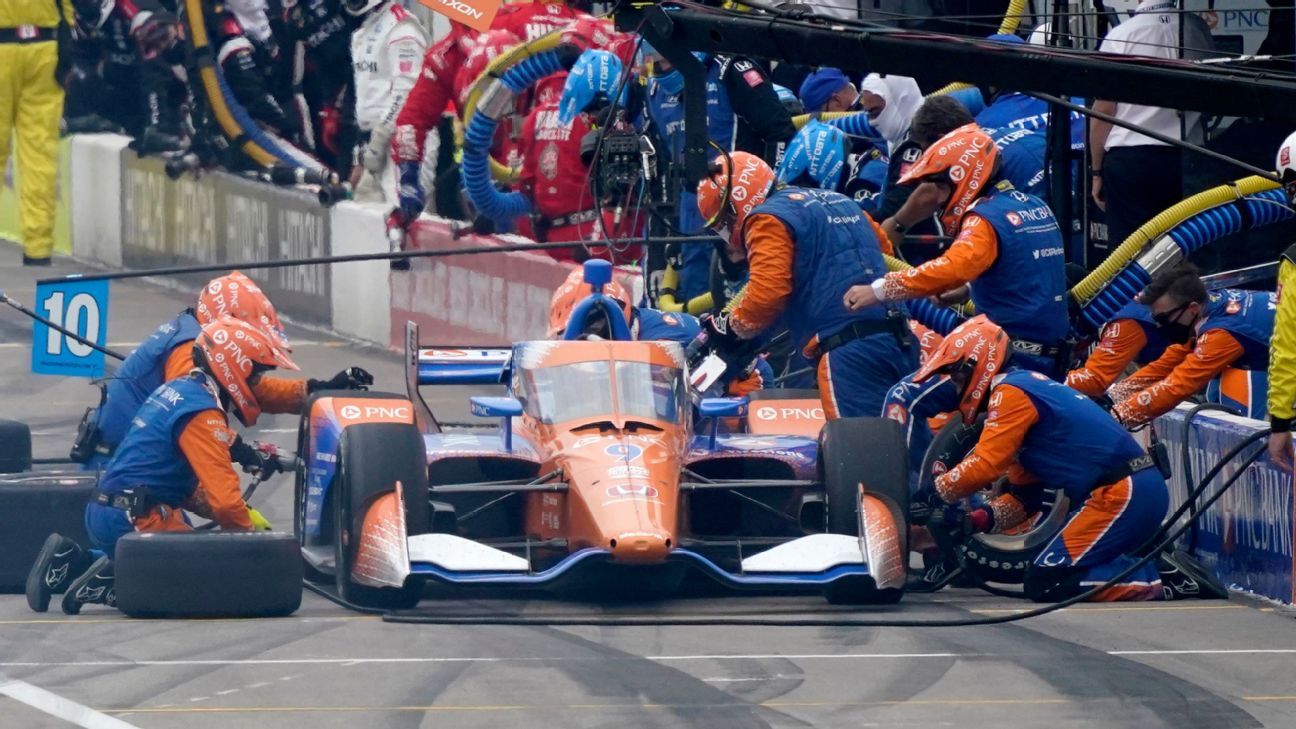 Scott Dixon holds off Takuma Sato for 50th career IndyCar win - ESPN