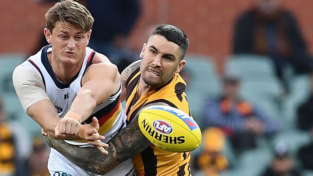 Afl Adelaide Crows Matt Crouch Out For Another Month Espn
