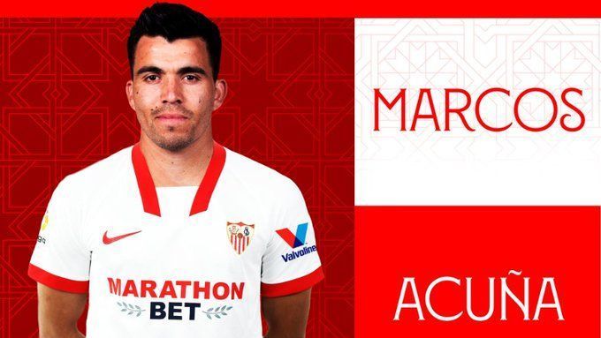 Sevilla le dio la bienvenida a Marcos Acuña - ESPN