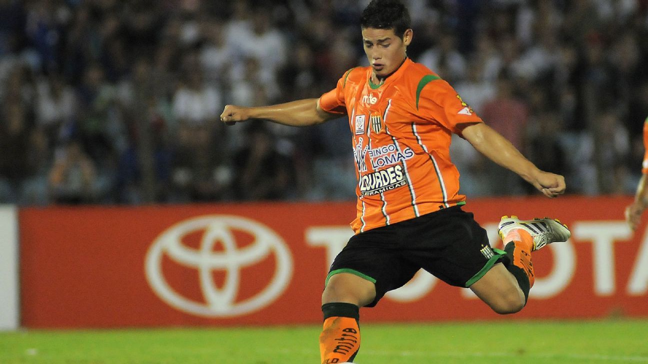 Banfield afirma que James Rodríguez fue gratis al Everton - ESPN