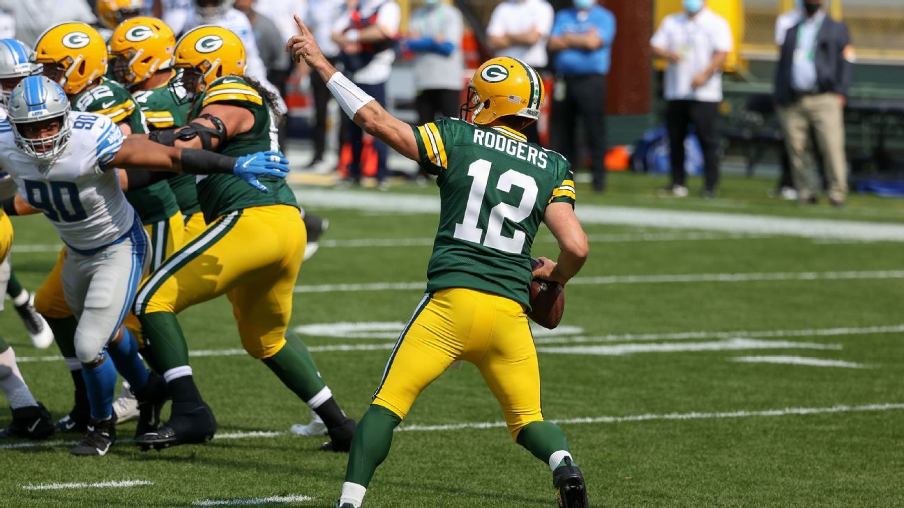 Mil yardas y dos victorias: los Packers muestran su ofensiva nueva y ...